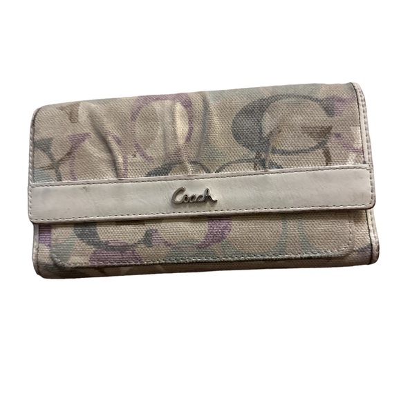 Coach | Bags | Coach Emblem Wallet Multicolor | Poshmark